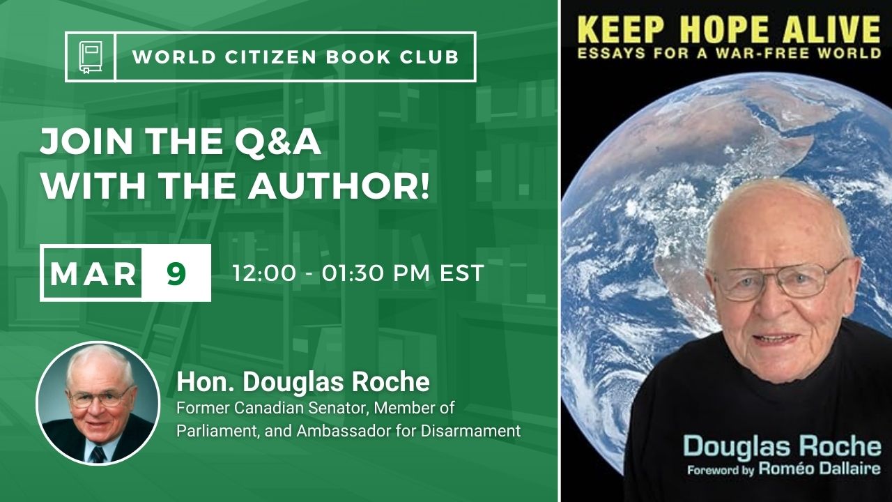 Keep Hope Alive: Essays for a War-Free World (Session 1) | Citizens for ...