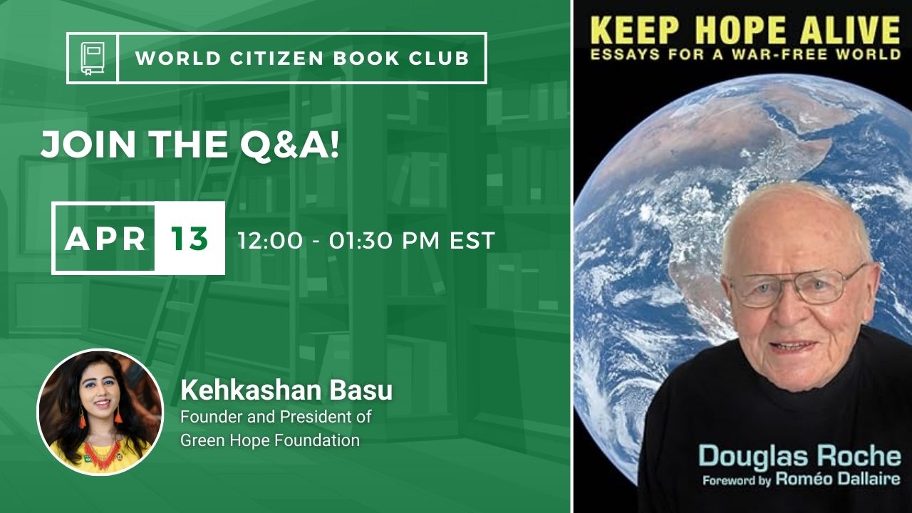 Keep Hope Alive: Essays for a War-Free World (Session 2) | Citizens for ...